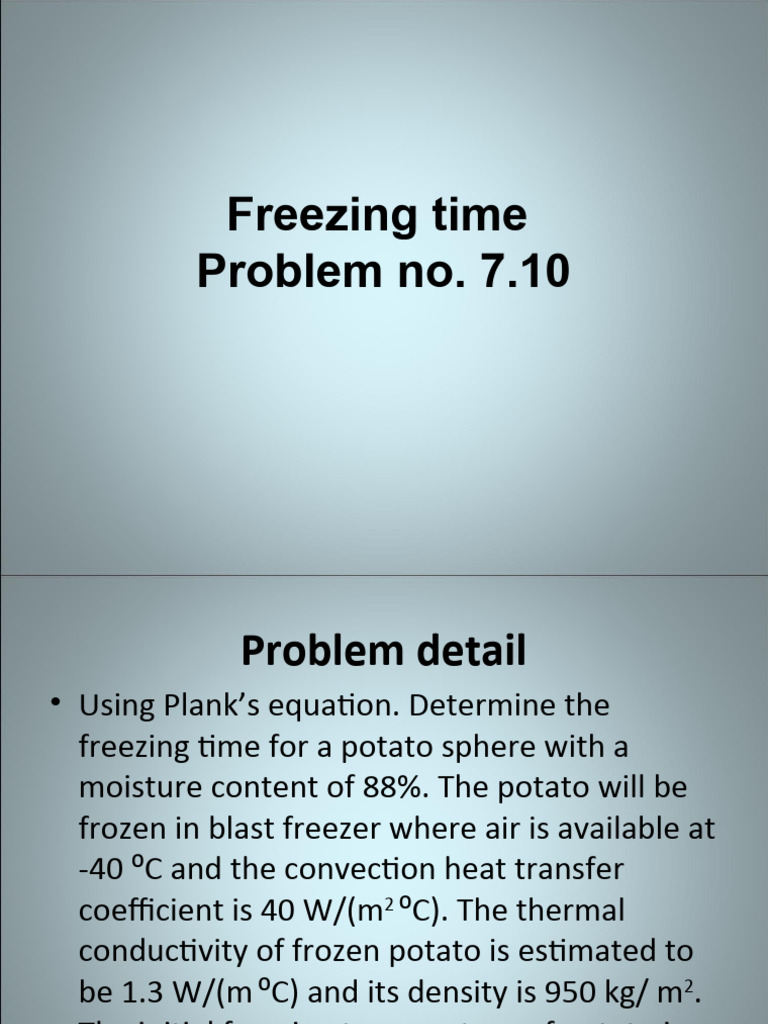 Freezing Time | PDF | Teaching Methods & Materials | Science & Mathematics