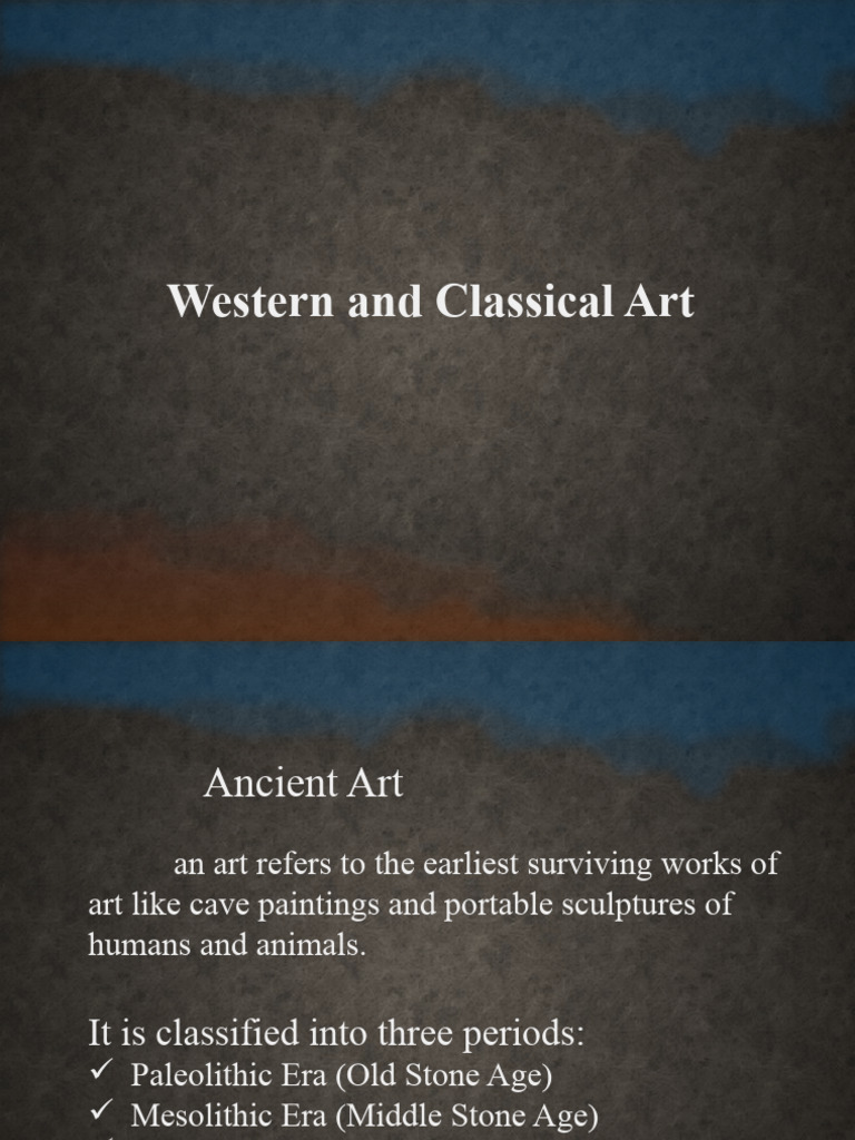 Western ART9 | PDF | Stone Age | Paleolithic