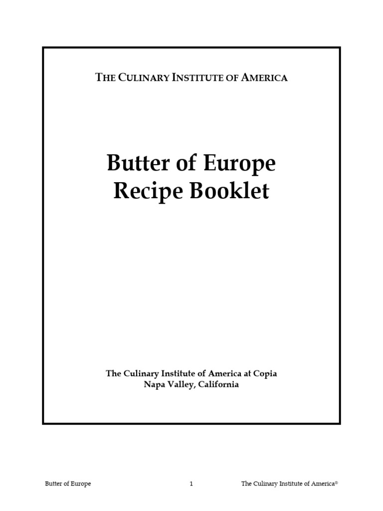 Butter Recipes PDF | PDF