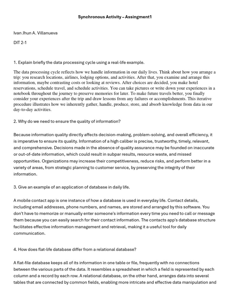 VILLANUEVAIvan Assignment1 | PDF