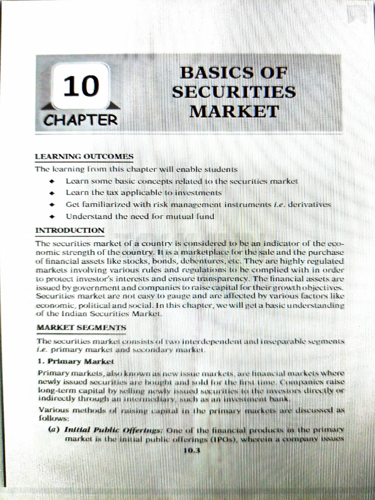 GE COMM Stock Market Chapter | PDF