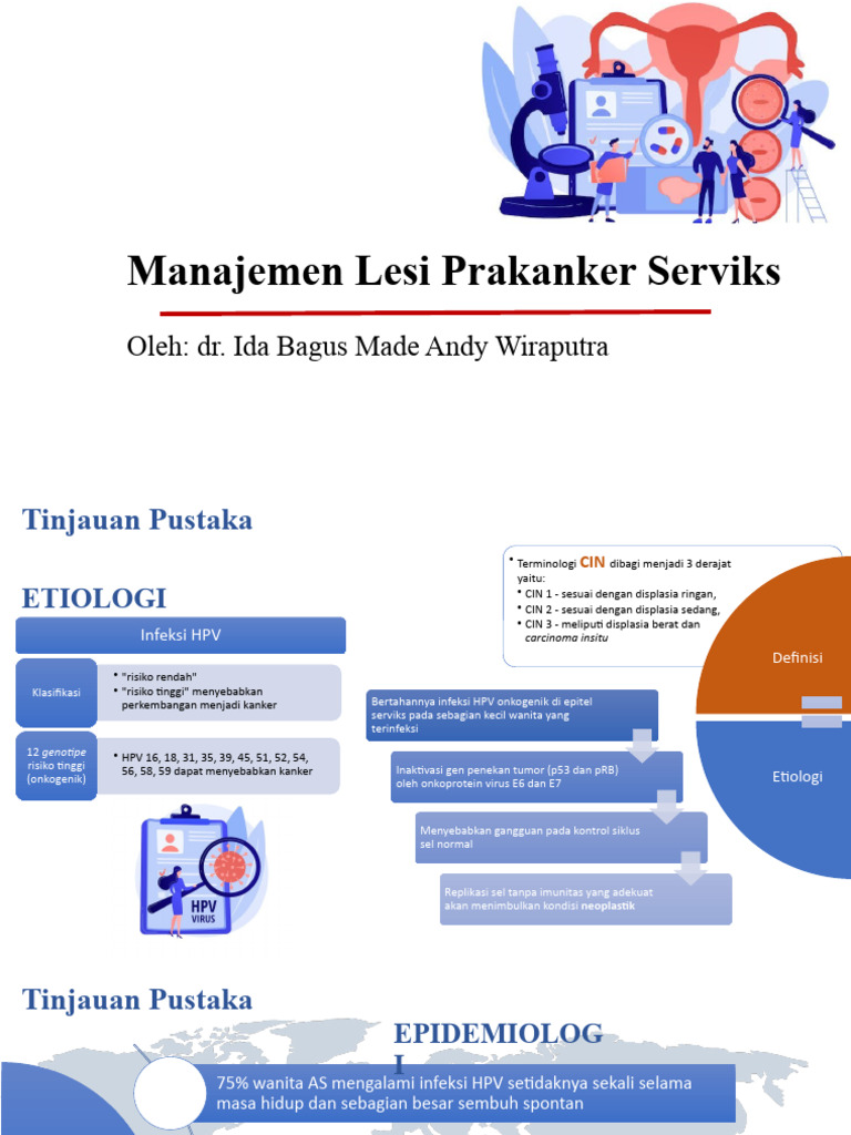 Manajemen Lesi Prakanker Serviks | PDF