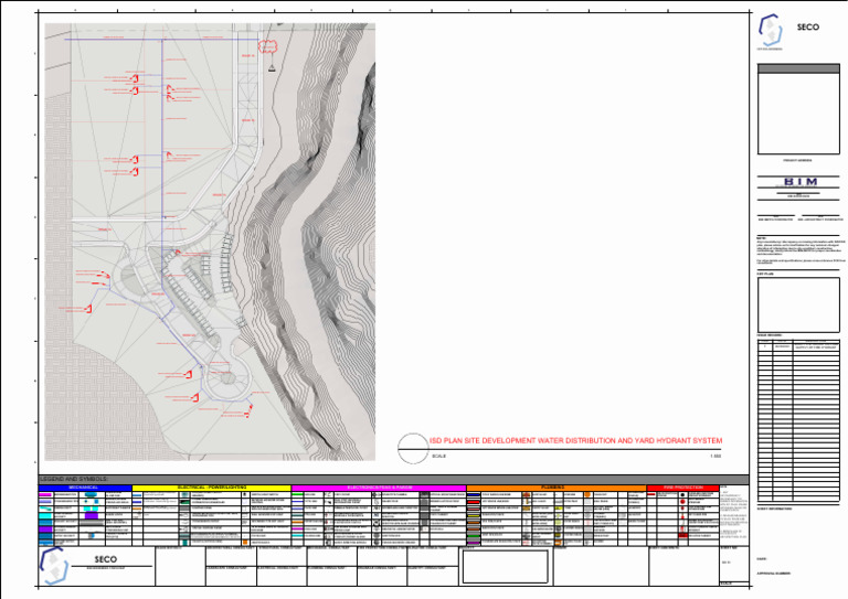 Isd Plan Site Development Water Distribution and Yard Hydrant System ...