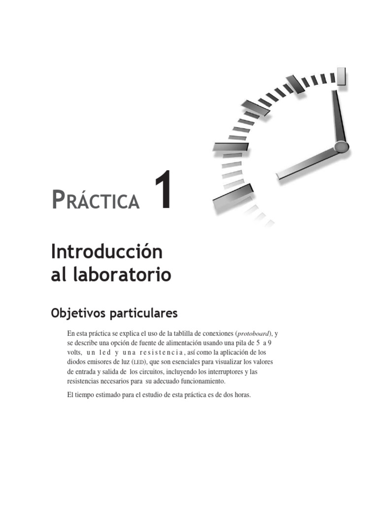 Práctica 1. Introduccion Al Laboratorio | PDF