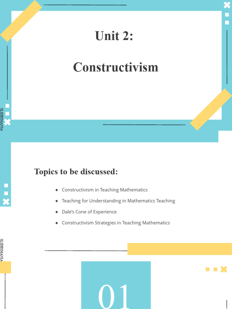 Unit 2 Constructivism | PDF | Constructivism (Philosophy Of Education) | Learning