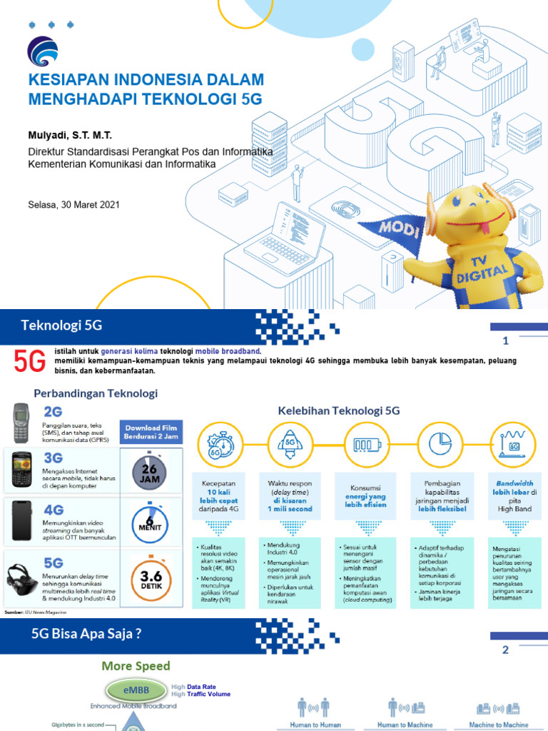 Kesiapan Indonesia 5G | PDF | Mobile Technology | Electronics
