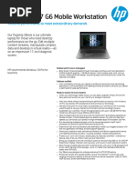 Quickspecs: HP Zbook Fury 15.6 Inch G8 Mobile Workstation PC | PDF | Solid State Drive | Windows 10