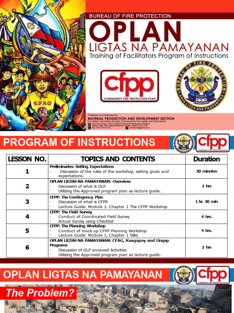 OLP Briefing Presentation | PDF | Emergency Management | Fire Safety