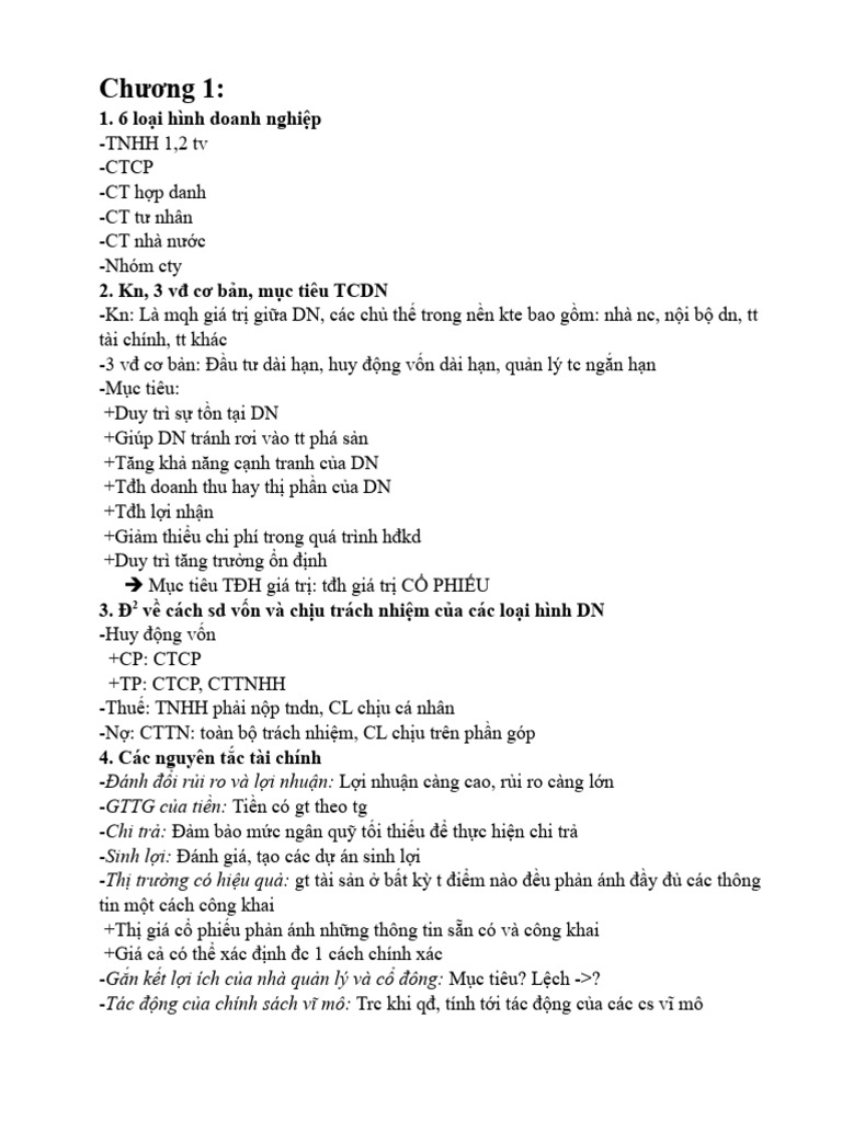 QTTC Ôn KT Khó NH | PDF