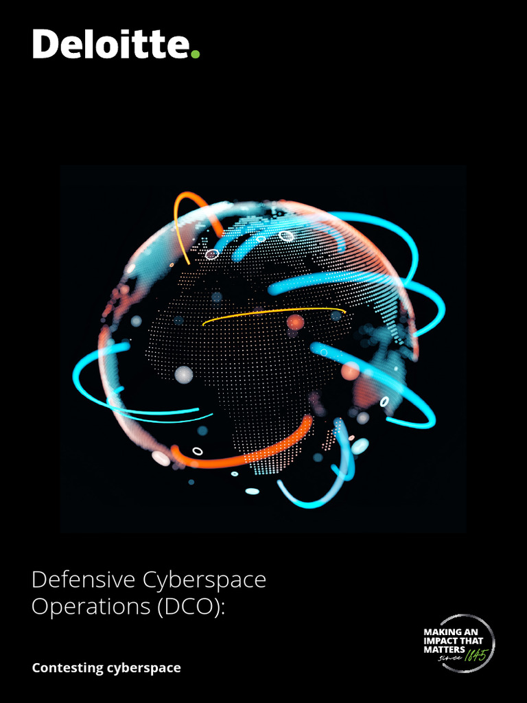 Me - Defensive Cyber Operations | PDF | Cloud Computing | Cyberwarfare