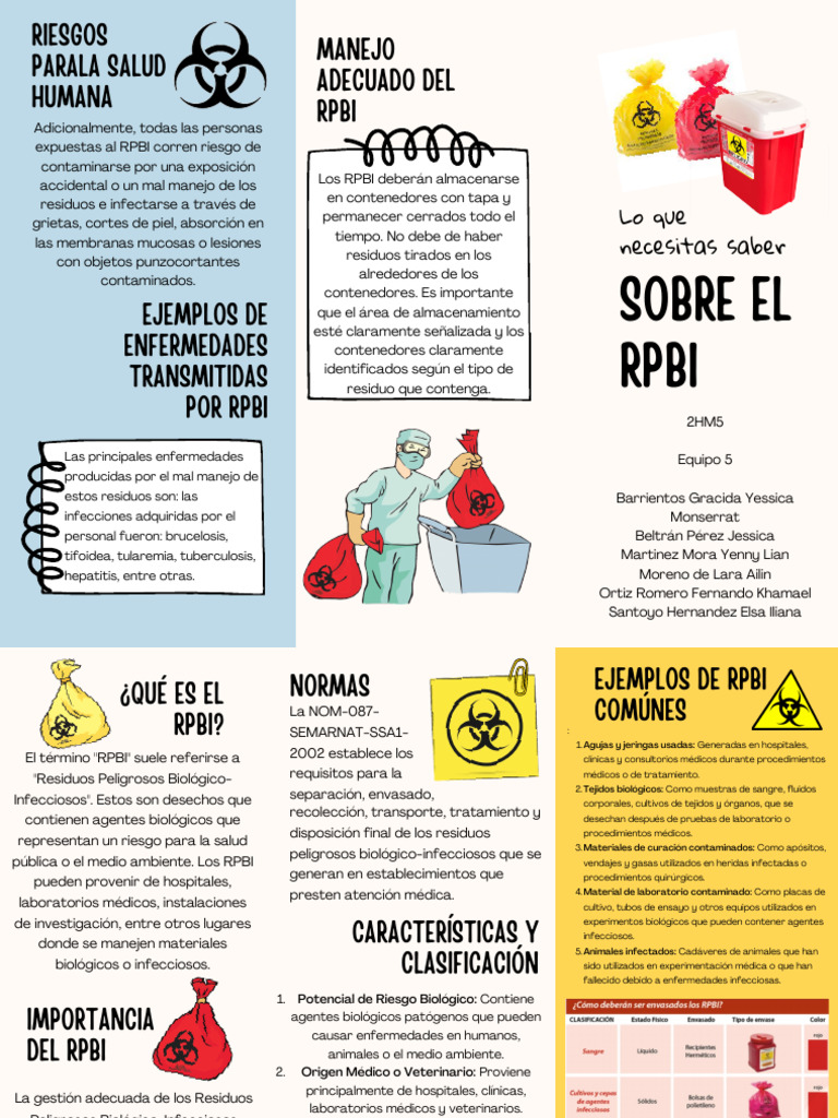 Enfermedades Por Mal Manejo De Rpbi Pdf Laboratorios Infección