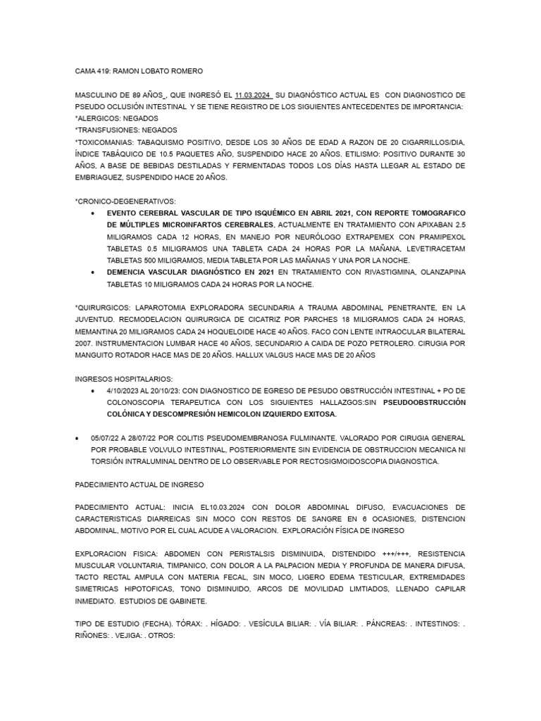Resumen Pacientes 2 | PDF | La enfermedad por reflujo gastroesofágico ...