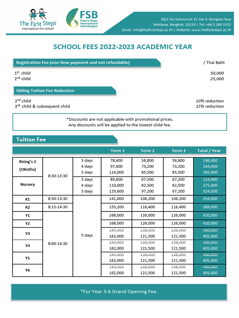 School Fees 2022 2023 | PDF | Payments | Services (Economics) School Fees 2022 2023 | PDF | Payments | Services (Economics)