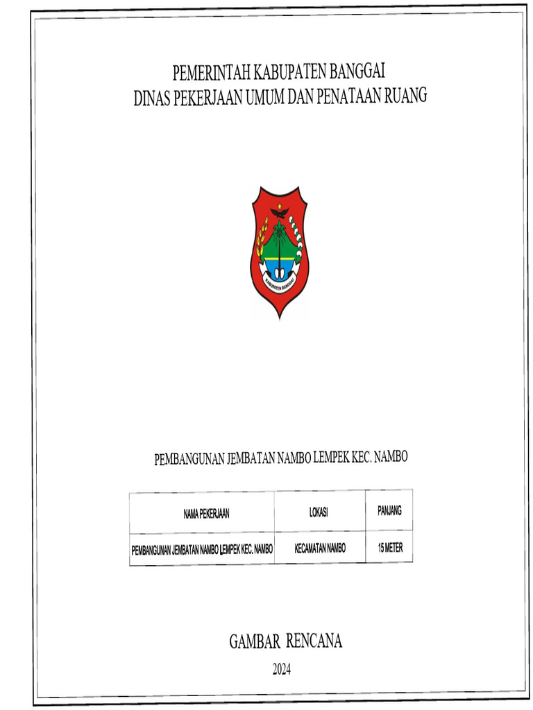 Ded Pembangunan Jembatan Nambo Lempek | PDF Ded Pembangunan Jembatan Nambo Lempek | PDF