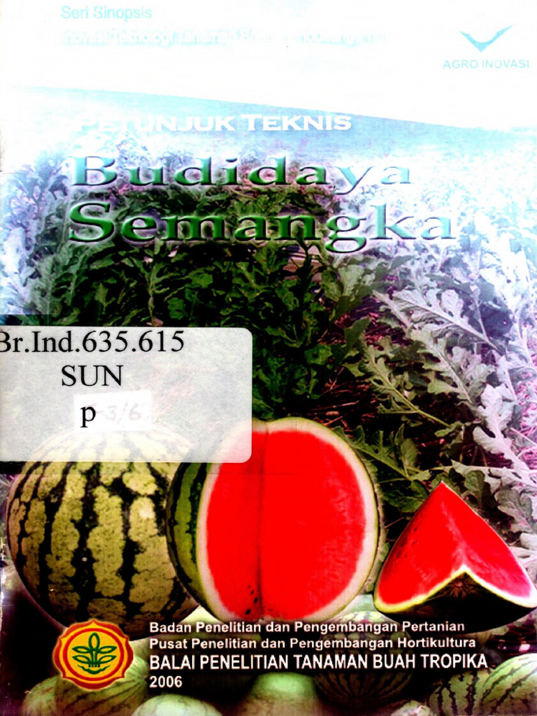 Petunjuk Teknis Budidaya Semangka | PDF