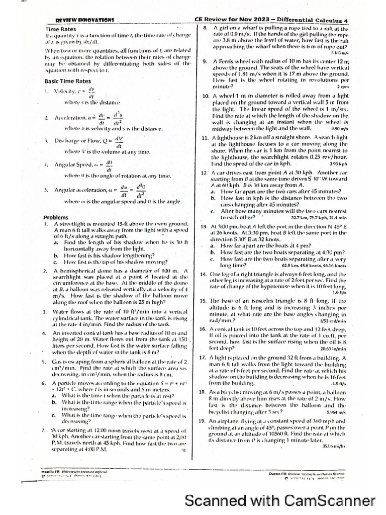 Diff Calc Set 4 | PDF Diff Calc Set 4 | PDF