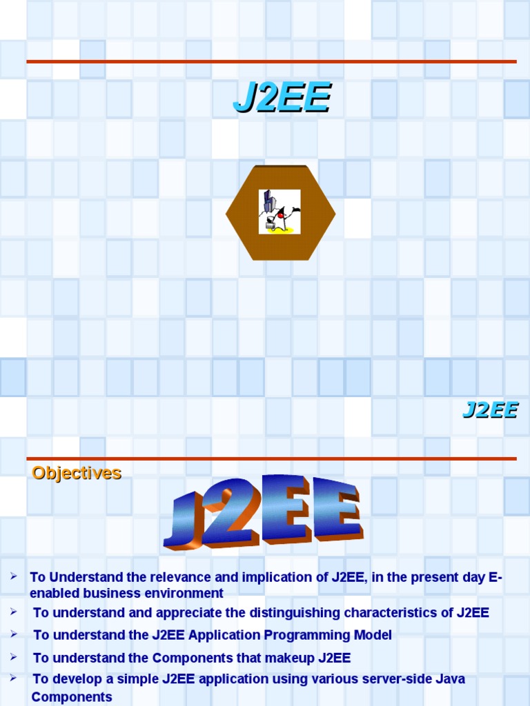 J2EE Introduction | PDF