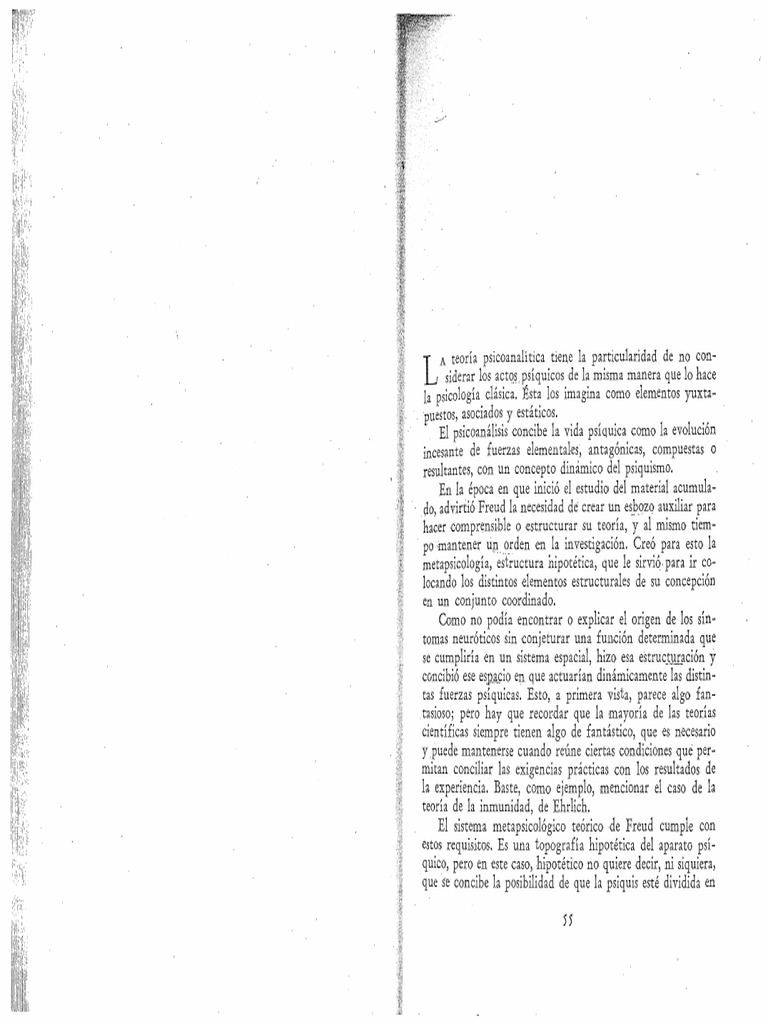 Psicología Psicoanalítica - Tallaferro | PDF