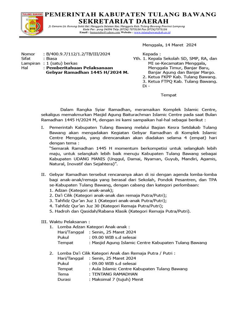 Ralat Pemberitahuan | PDF