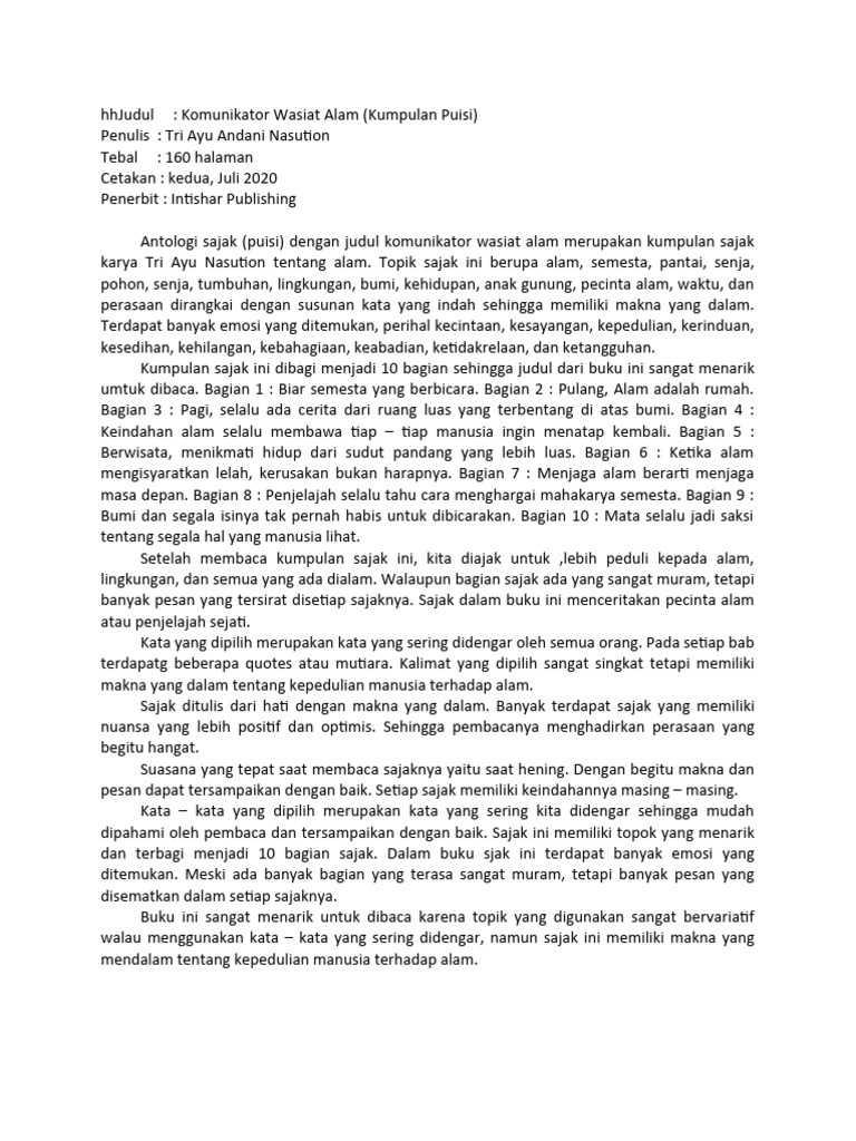 Tugas Teks Ulasan - Alzy - 8B | PDF