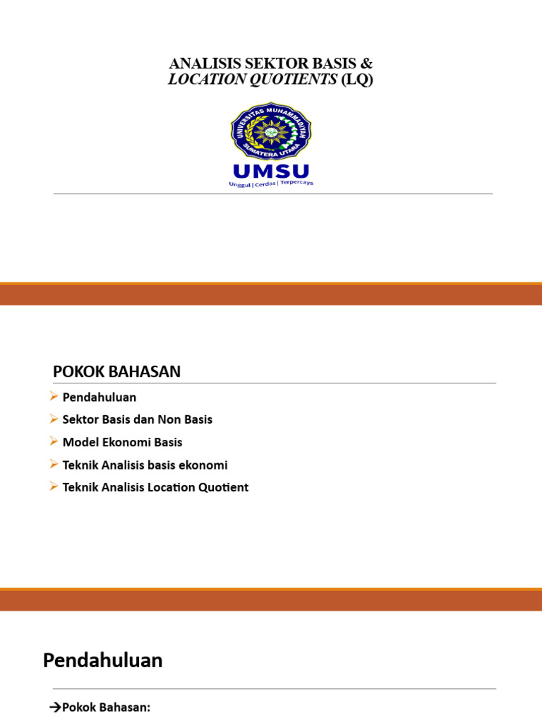 Analisis Location Quotient dalam Ekonomi | PDF