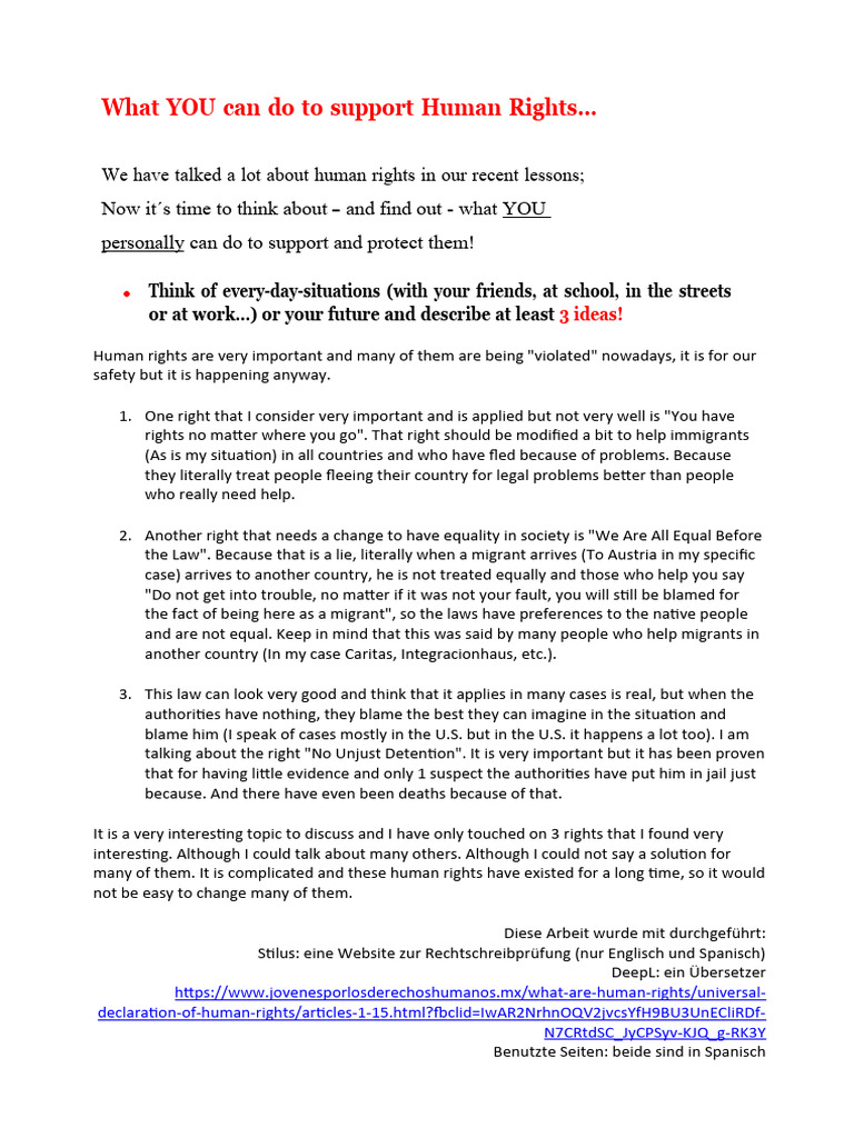 Human Rights | PDF | Justice | Crime & Violence