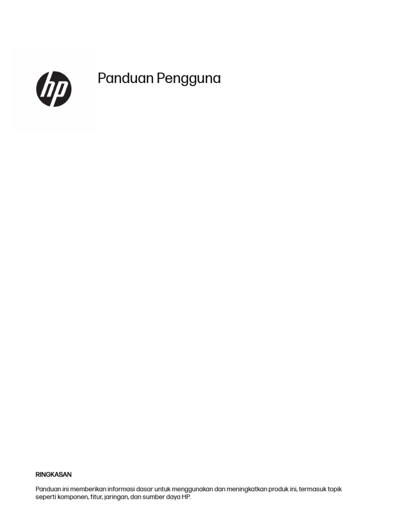 User Guide PC PDF - 7571021 - id-ID-1 | PDF | Komputer | Teknologi ...