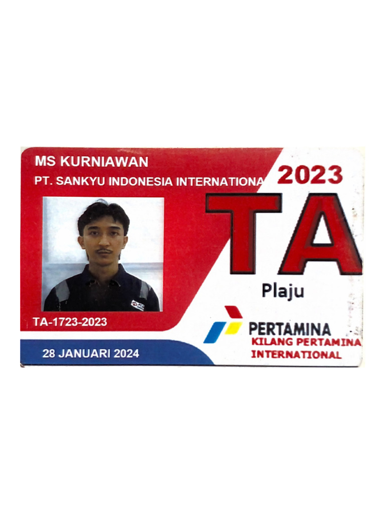 KTA Pertamina PT - Sankyu Internasional | PDF