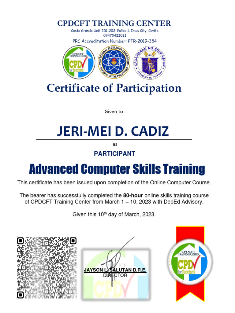 Jeri-Mei D. Cadiz2 | PDF
