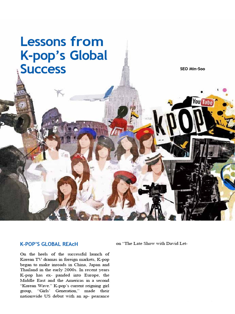 Lesson From Kpop Global Success | PDF | South Korea | World Politics