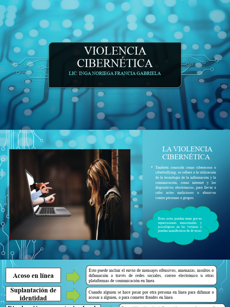 Violencia Cibernética | PDF | Acoso cibernético