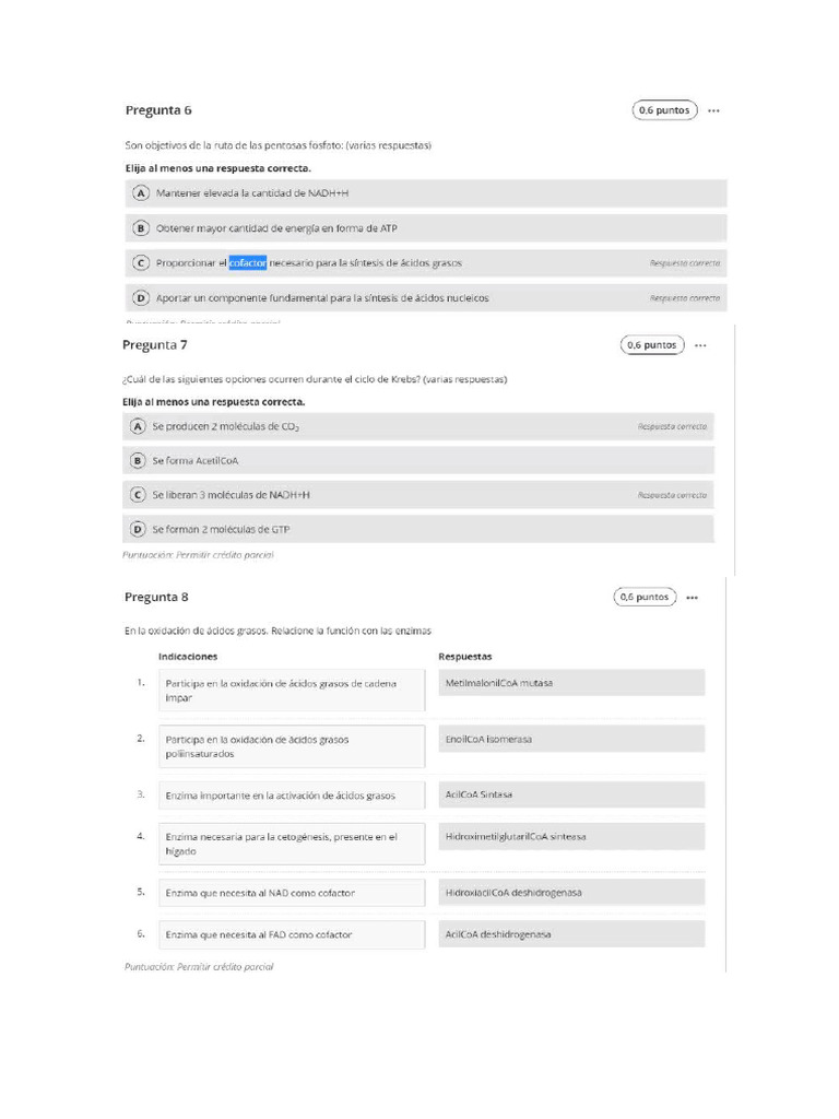 bioca examen fase 2 2021 | PDF