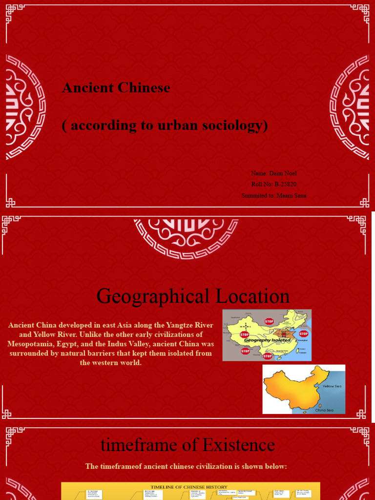 Ancient Chinese Civilisation | PDF | Art | Religion & Spirituality