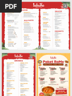 BQT Menu | PDF | Lunch | Curry