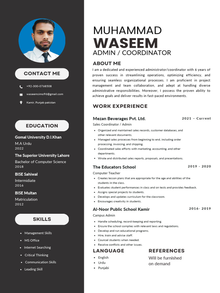 Waseem Resume | PDF