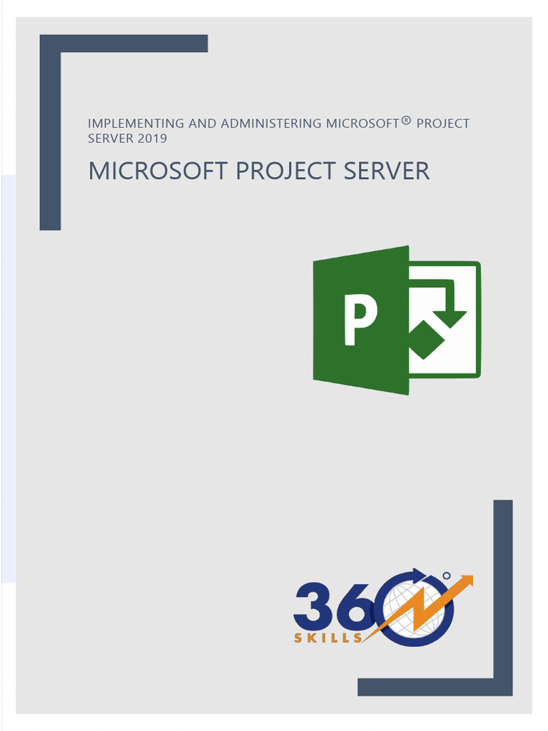 Implementing and Administering Microsoft Project Server 2019 Training | PDF | Share Point ...