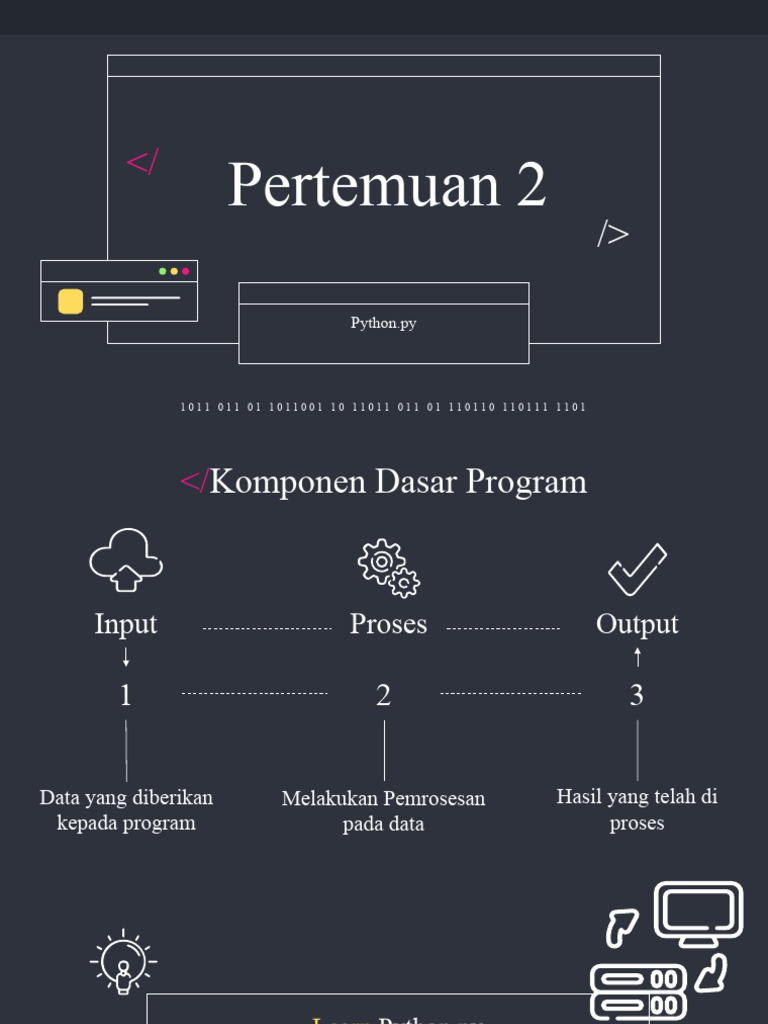 P2 - Input, Proses, Output, Operator Dan Flowchart | PDF