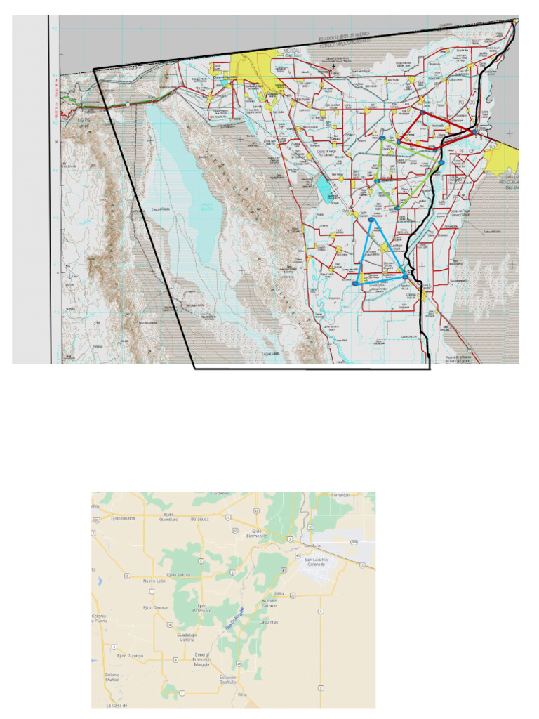 Mapa Tecate | PDF