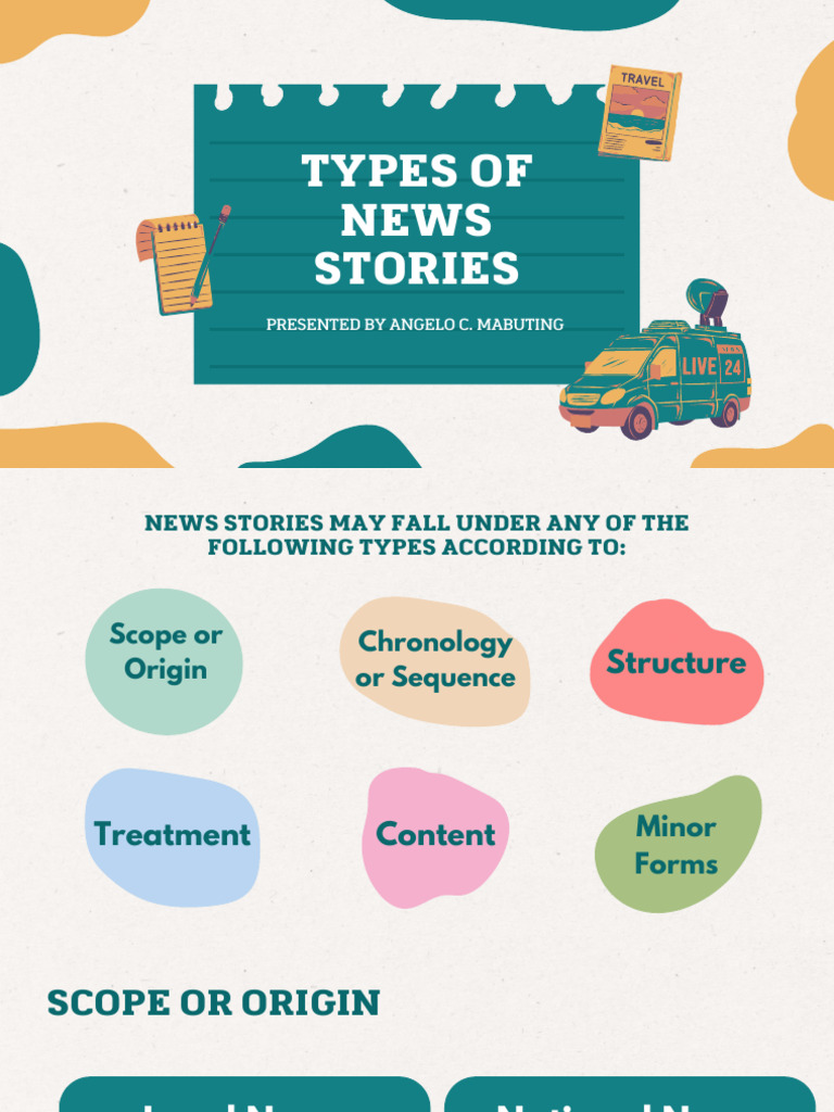 Types of News Stories | PDF | News