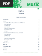 Musical Tempos: Slowest to Fastest | PDF