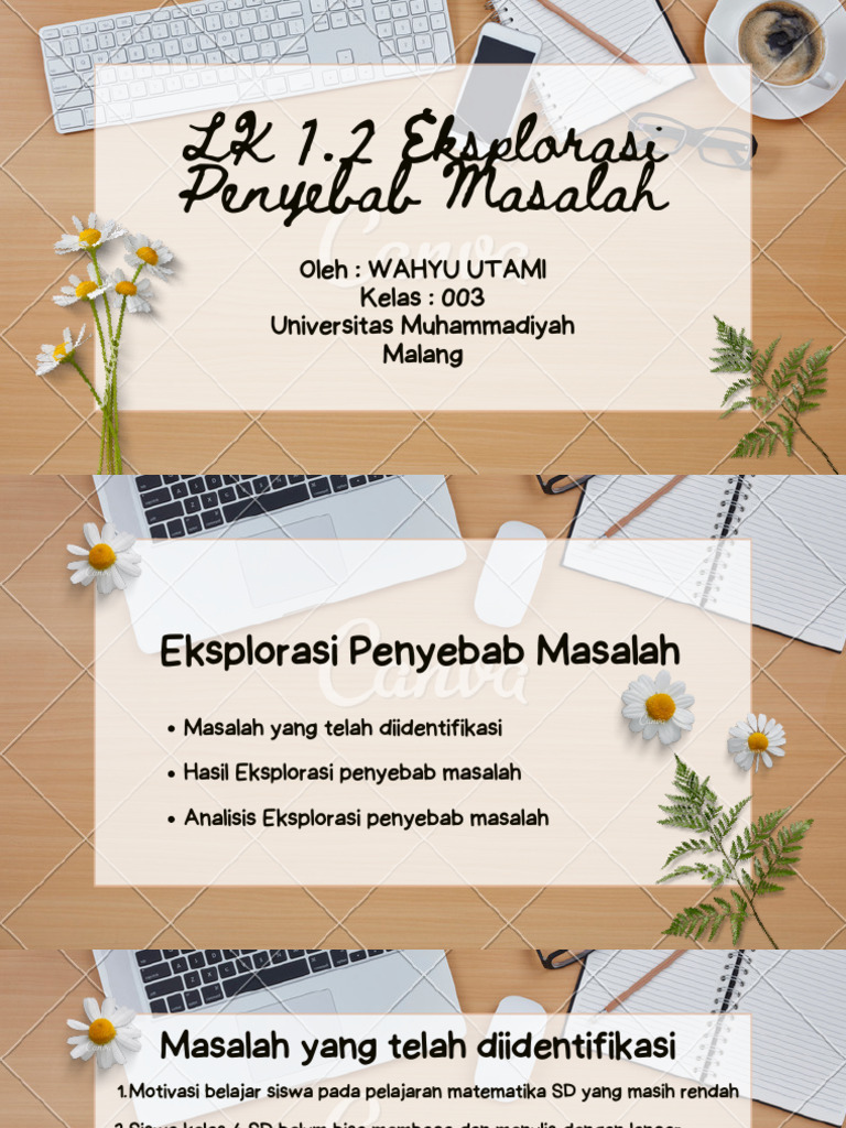 LK 1.2 - Wahyu Utami | PDF | Karier & Perkembangan