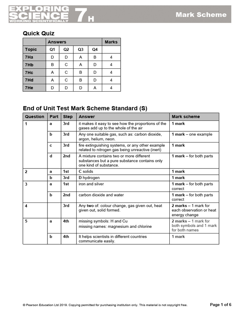 Answer | PDF | Oxide | Metals