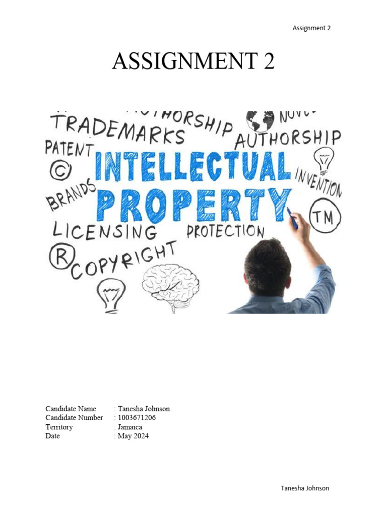 Assignment 2 | PDF | Intellectual Property | Civil Law (Common Law)