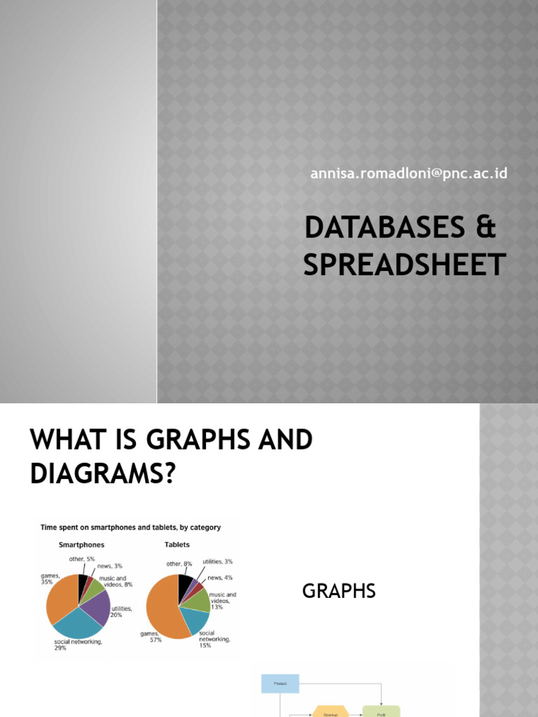 3 Databases and Spreadsheets | PDF