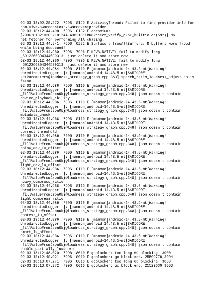 Log | PDF | Android (Operating System) | Software Development