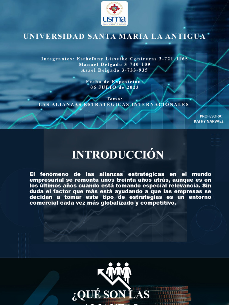 Alianzas estrategicas internacionales | PDF | Business | Proyecto conjunto
