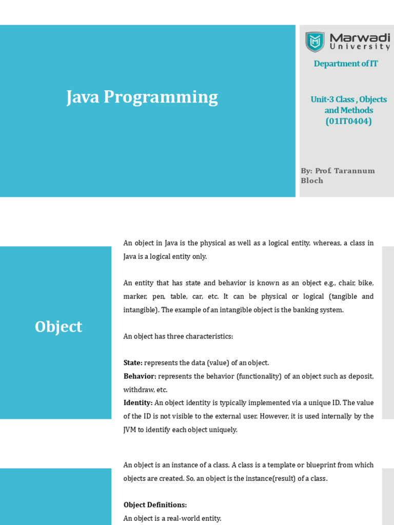 Java Pdf Class Computer Programming Method Computer Programming 