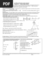 Electromagnetic Induction Emi Class 12 Physics Formula Sheet | PDF