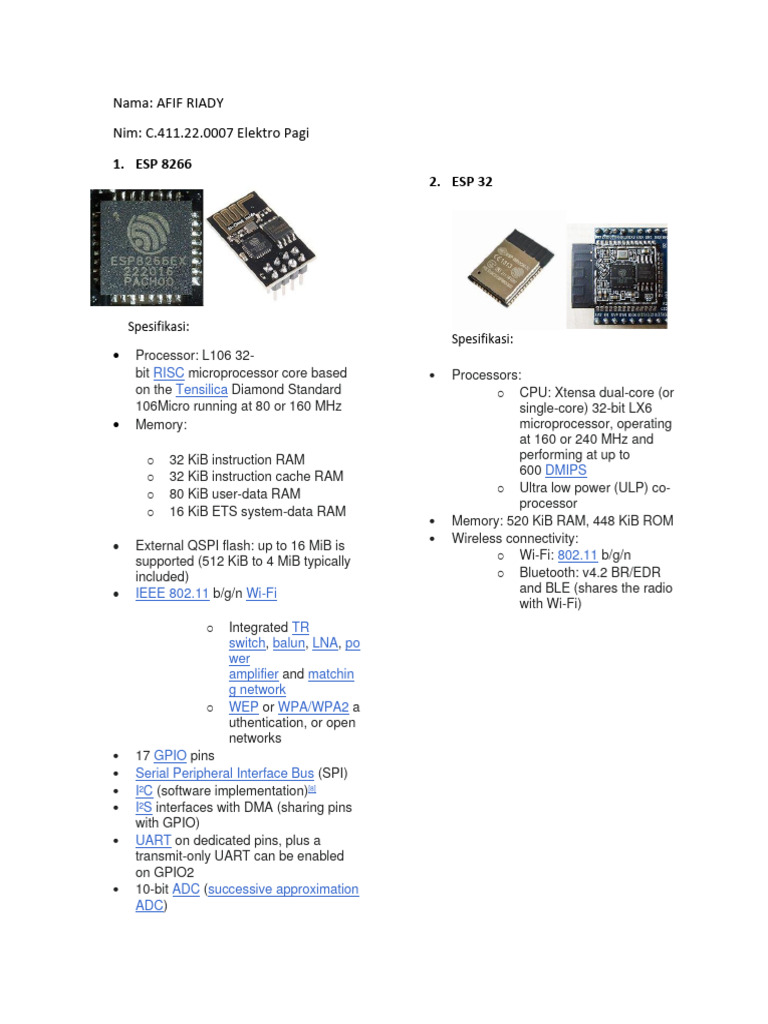 Tugas Sistem Mikro | PDF | Microcontroller | Computing