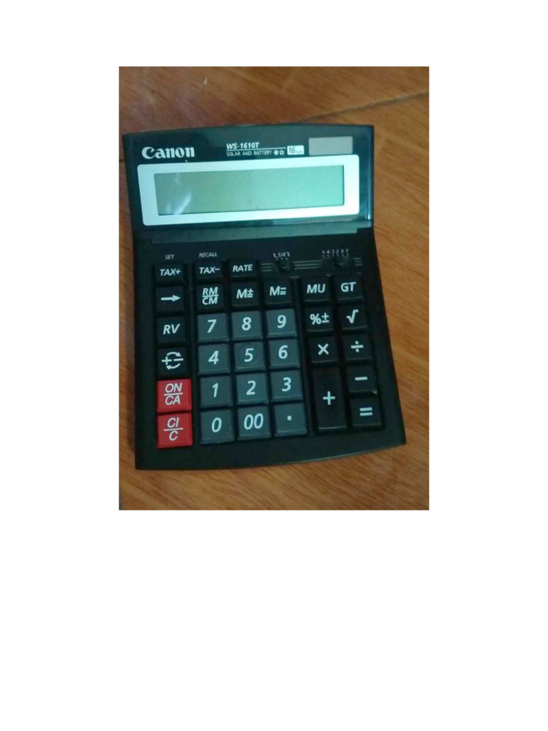 Calculator | PDF